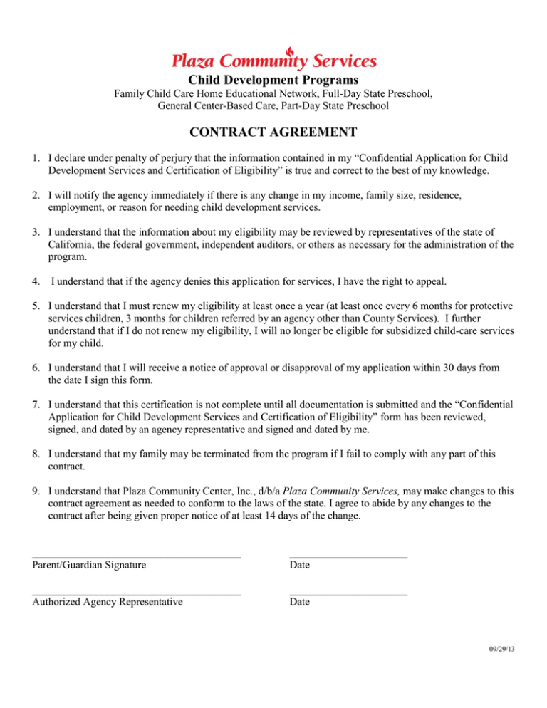 Child Development Programs Child Development Programs