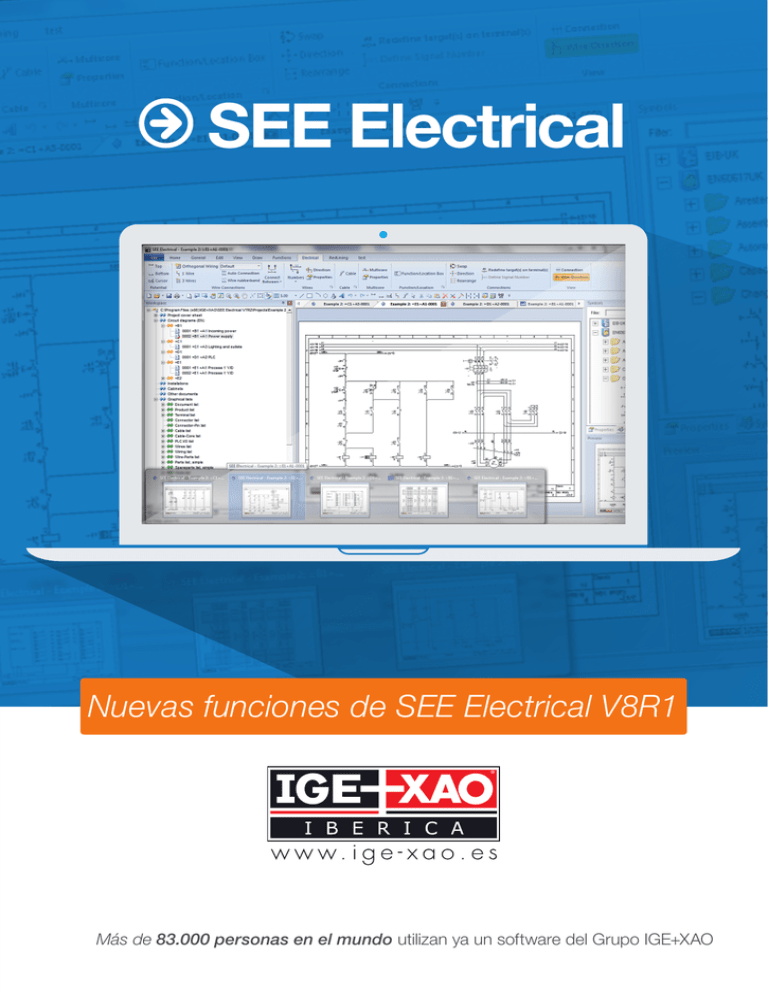 Nuevas funcionalidades See Electrical V8R1
