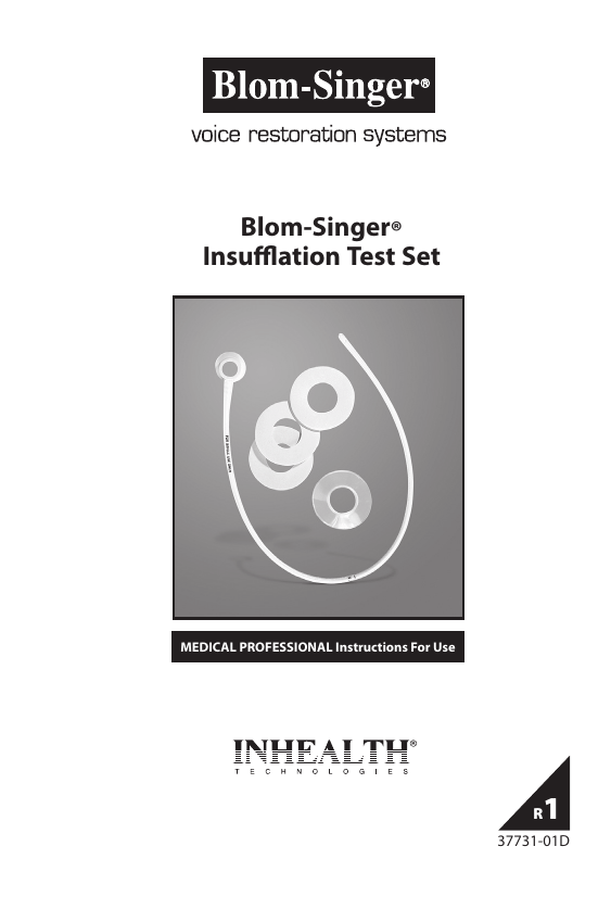 Insuflation Test Set — 37731-01D