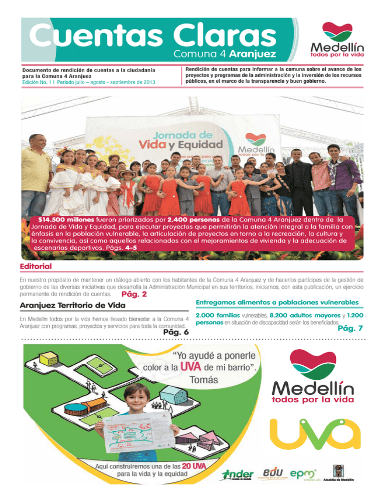 Comuna 4 Aranjuez - Alcaldía de Medellín