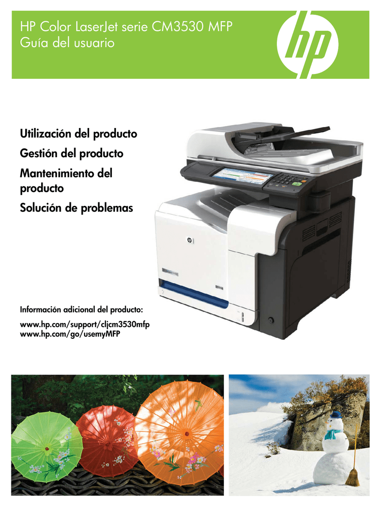 HP Color LaserJet CM3530 MFP Series User Guide