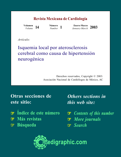 Isquemia local por aterosclerosis cerebral como