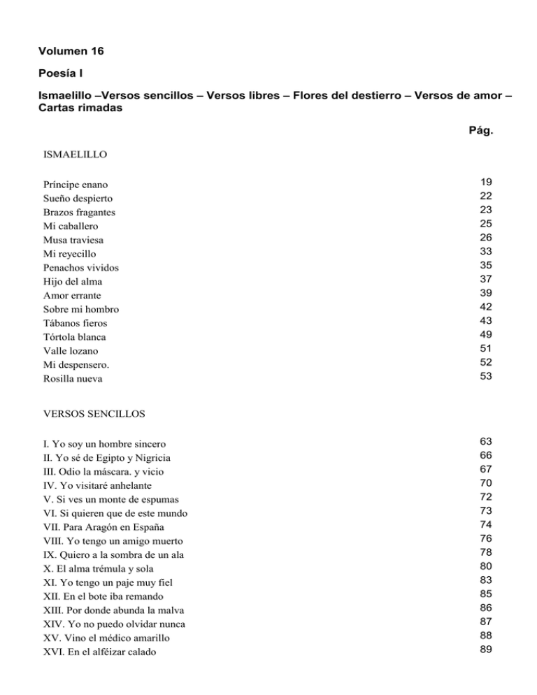 Versos Libres - Flores del Destierro