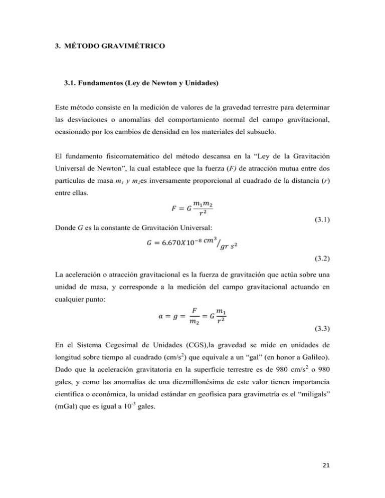 método gravimétrico