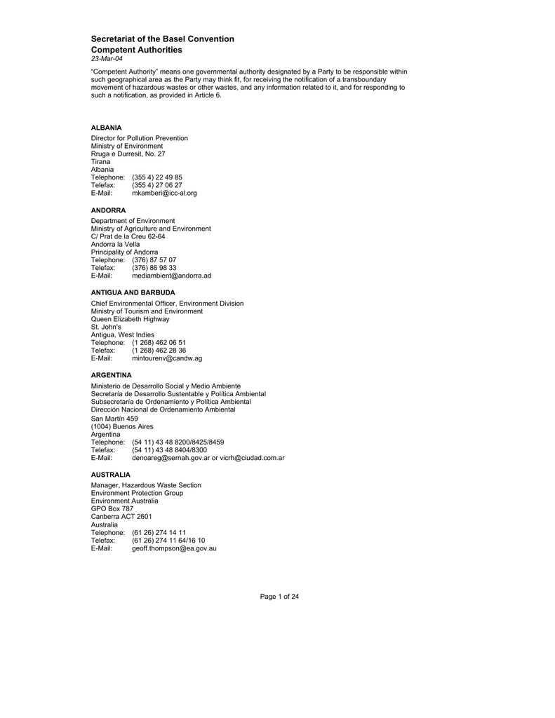 List of Competent Authorities _Parties_.rtf