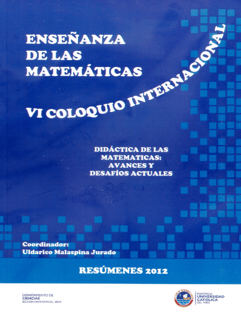 Didáctica de las Matemáticas: avances y desafíos actuales