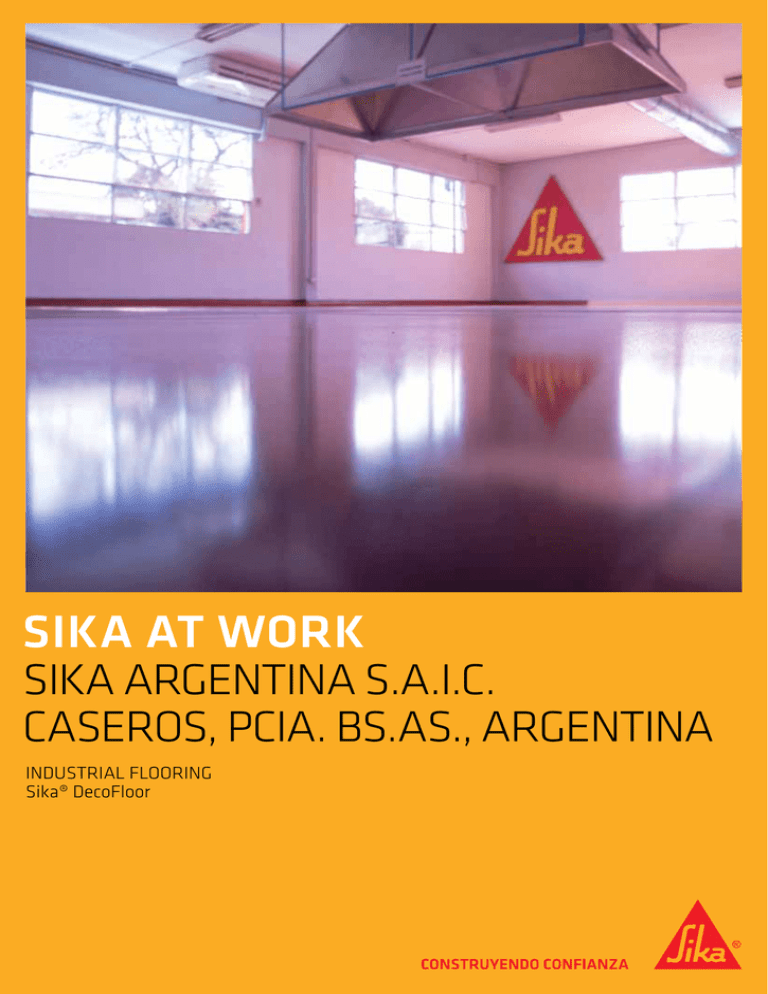 Sika at work - Sika Argentina