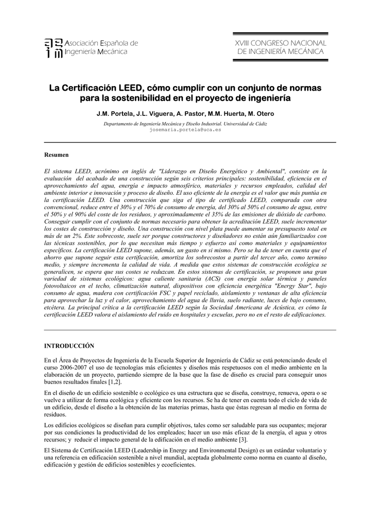 La Certificación LEED, cómo cumplir con un conjunto de normas