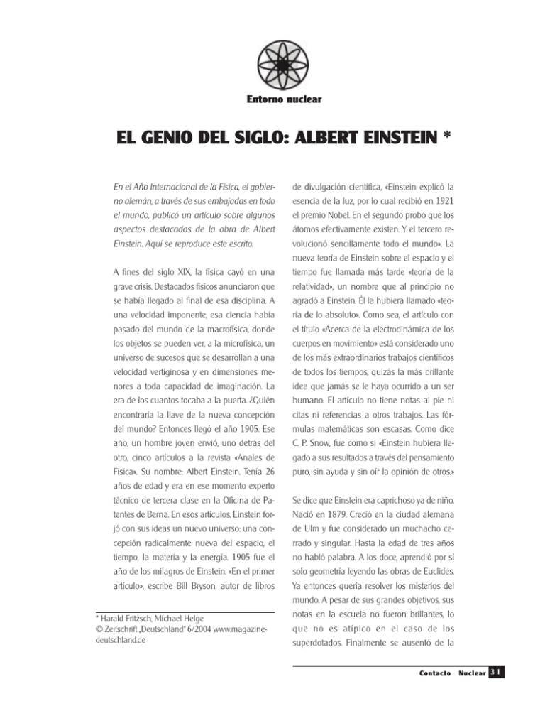 el genio del siglo: albert einstein