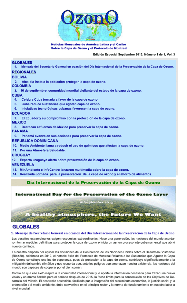 globales - Protocolo de Montreal