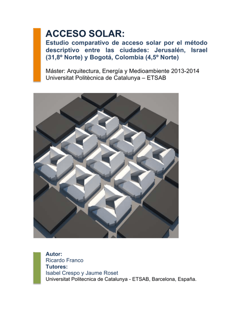 acceso solar - Pàgina inicial de UPCommons