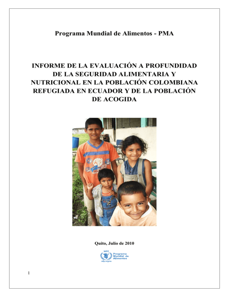 Programa Mundial de Alimentos
