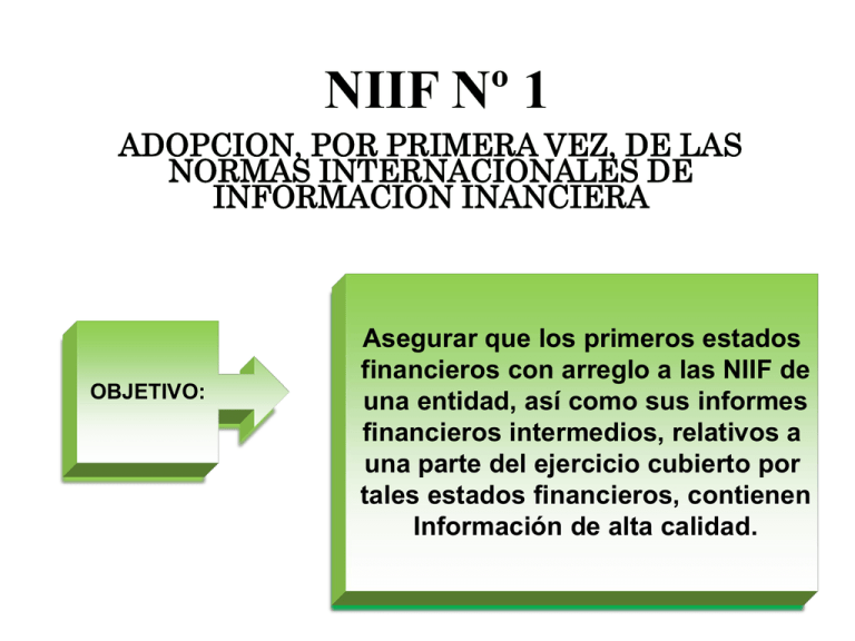 NIIF Nº 1