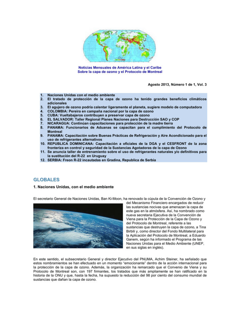 globales - Protocolo de Montreal