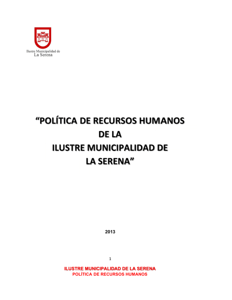 politica de recursos humanos - Transparencia