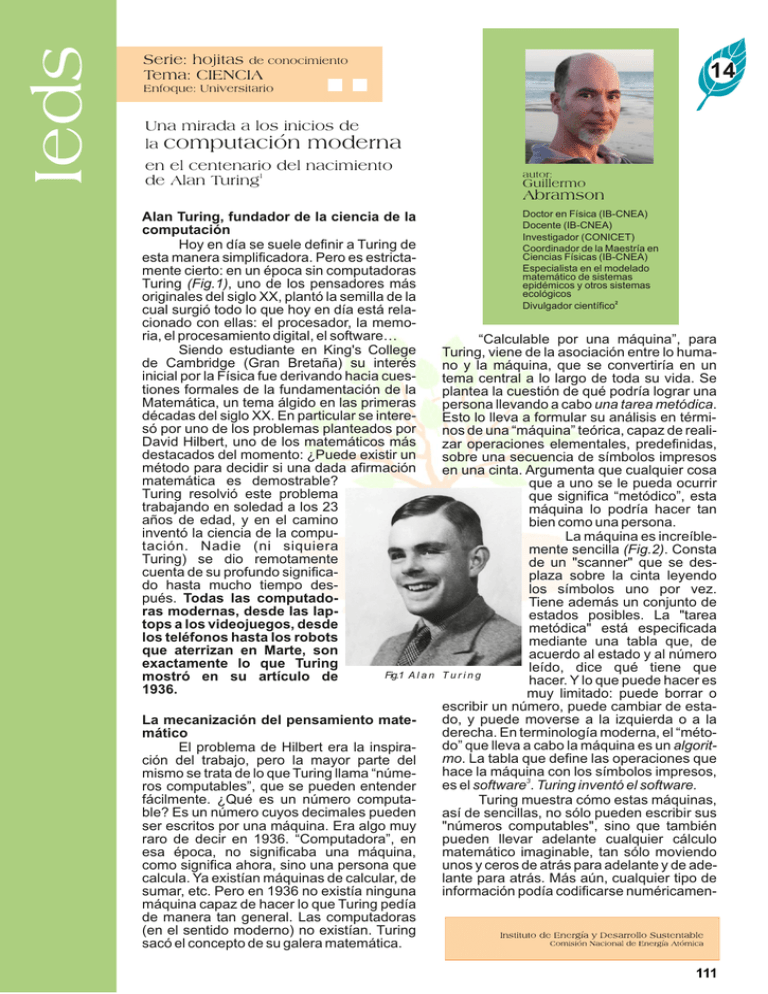 Los inicios de la computación moderna