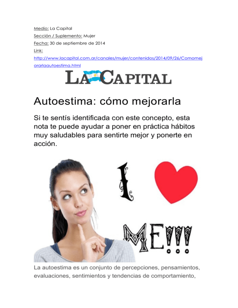 Autoestima: cómo mejorarla