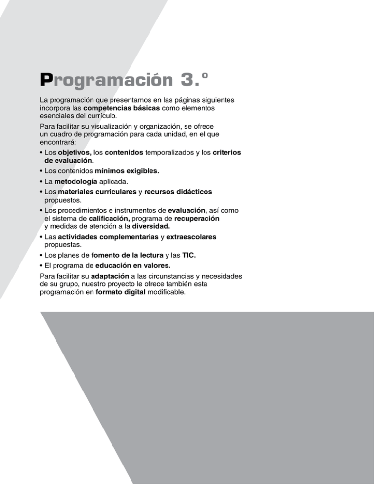 Programación 3.º - Primero de Carlos