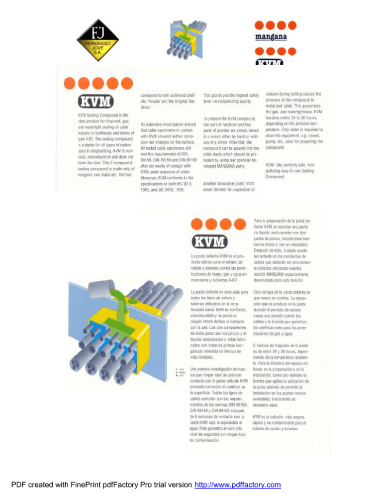 KVM Sealing System (Infomation and Instructions)