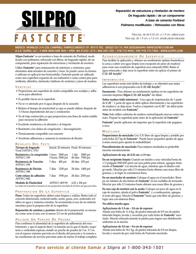 fastcrete