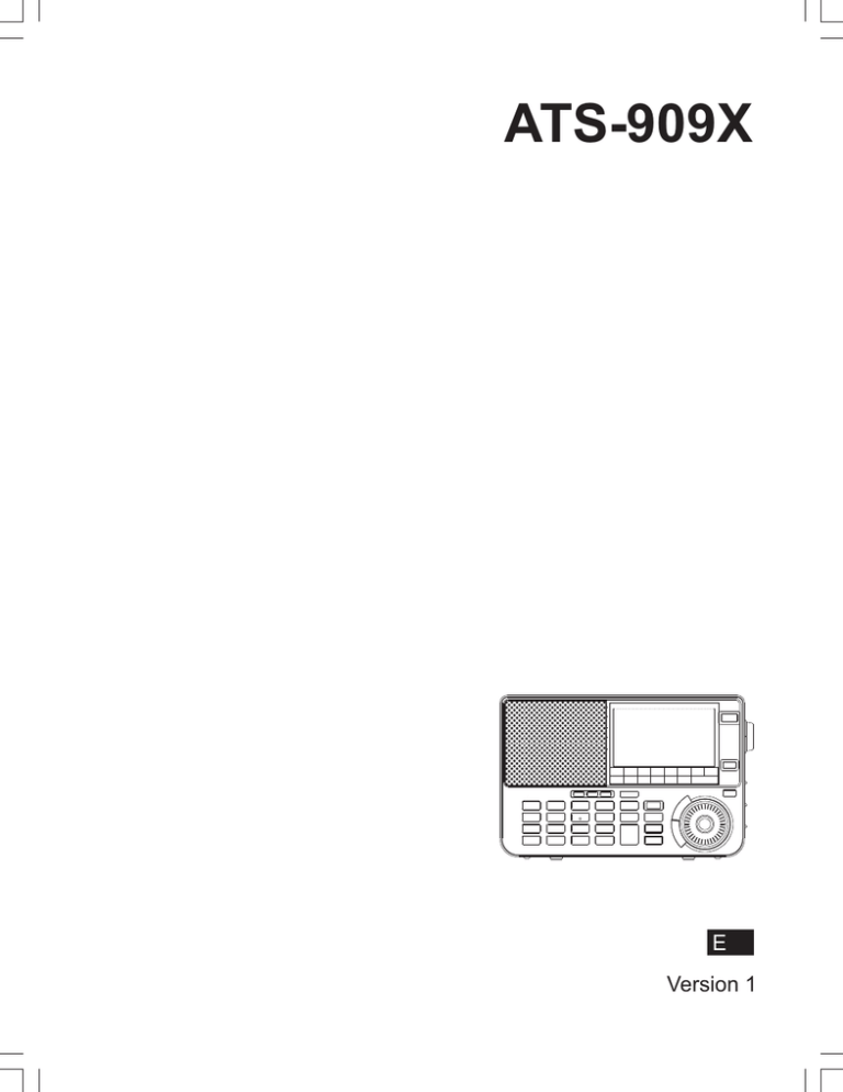 ATS-909X - Sangean