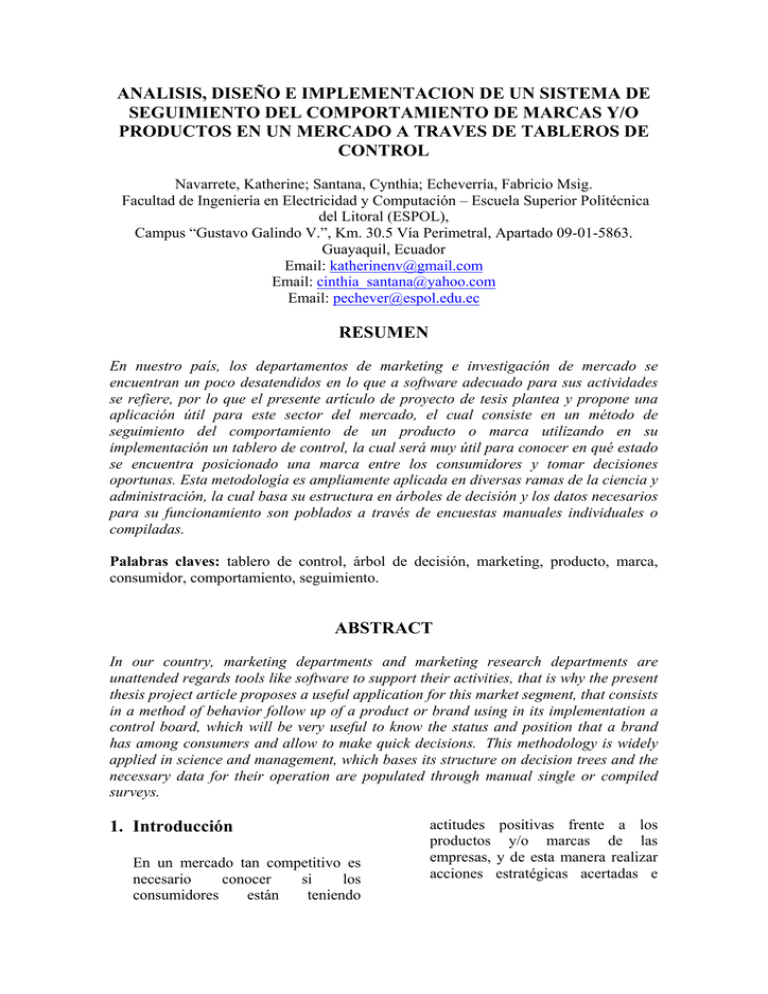 ANALISIS, DISEO E IMPLEMENTACION DE UN SISTEMA DE