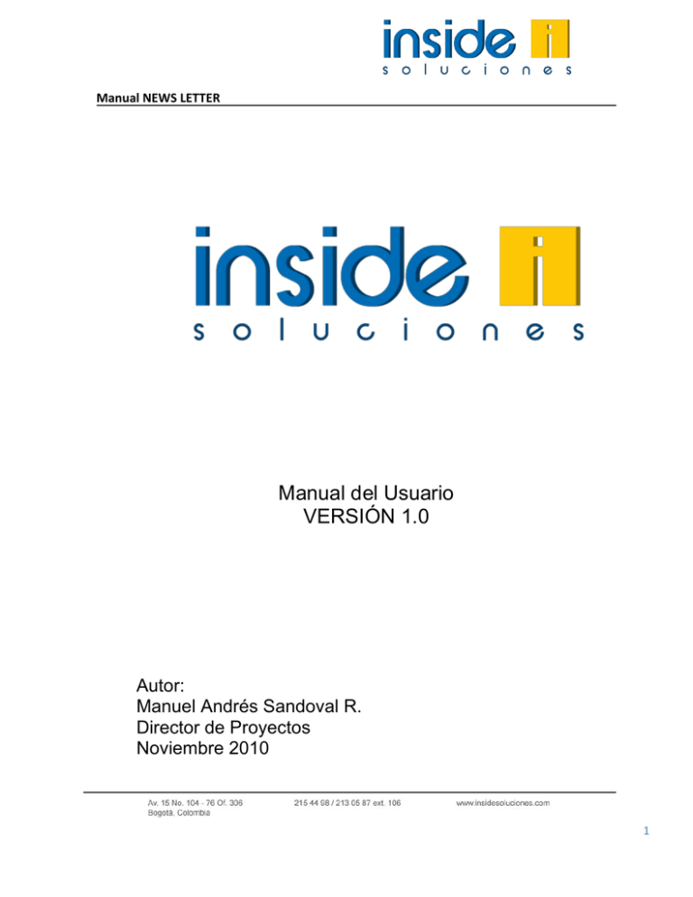 Descargar Manual - Inside Soluciones