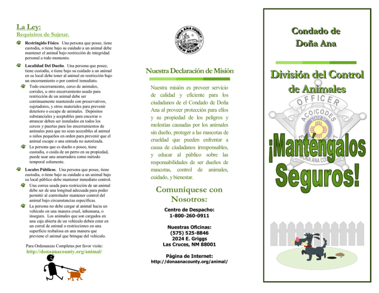 Spanish - Doña Ana County