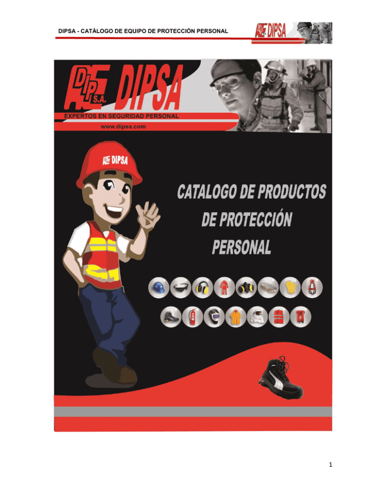 catálogo de equipo de protección personal - DIPSA