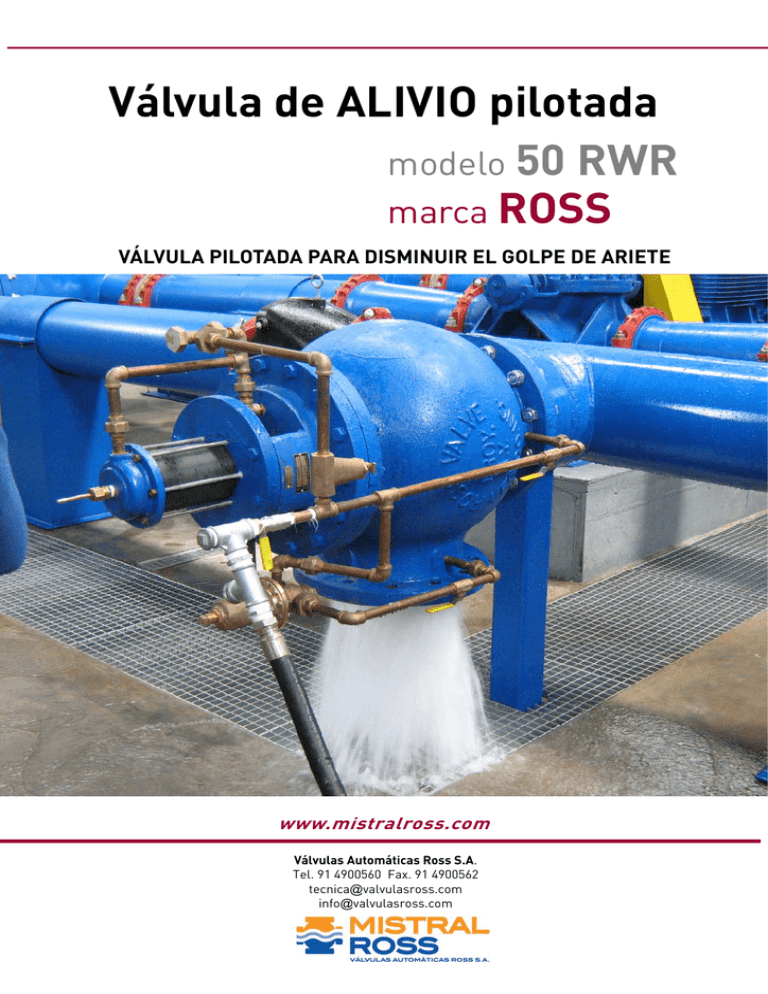 00 50 RWR Alivio 14c26.pub - Válvulas Automáticas ROSS, SA