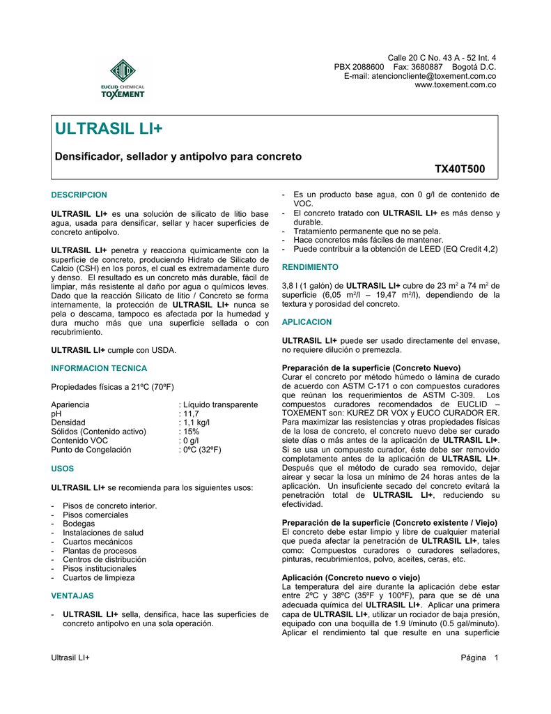 ultrasil li+