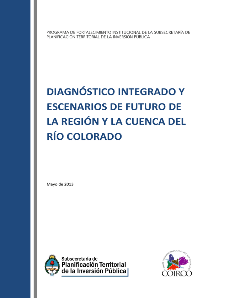 diagnóstico integrado y escenarios de futuro de la región y la