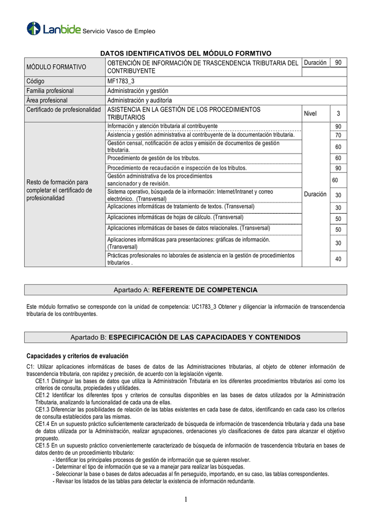 Obtención de información de trascendencia tributaria del