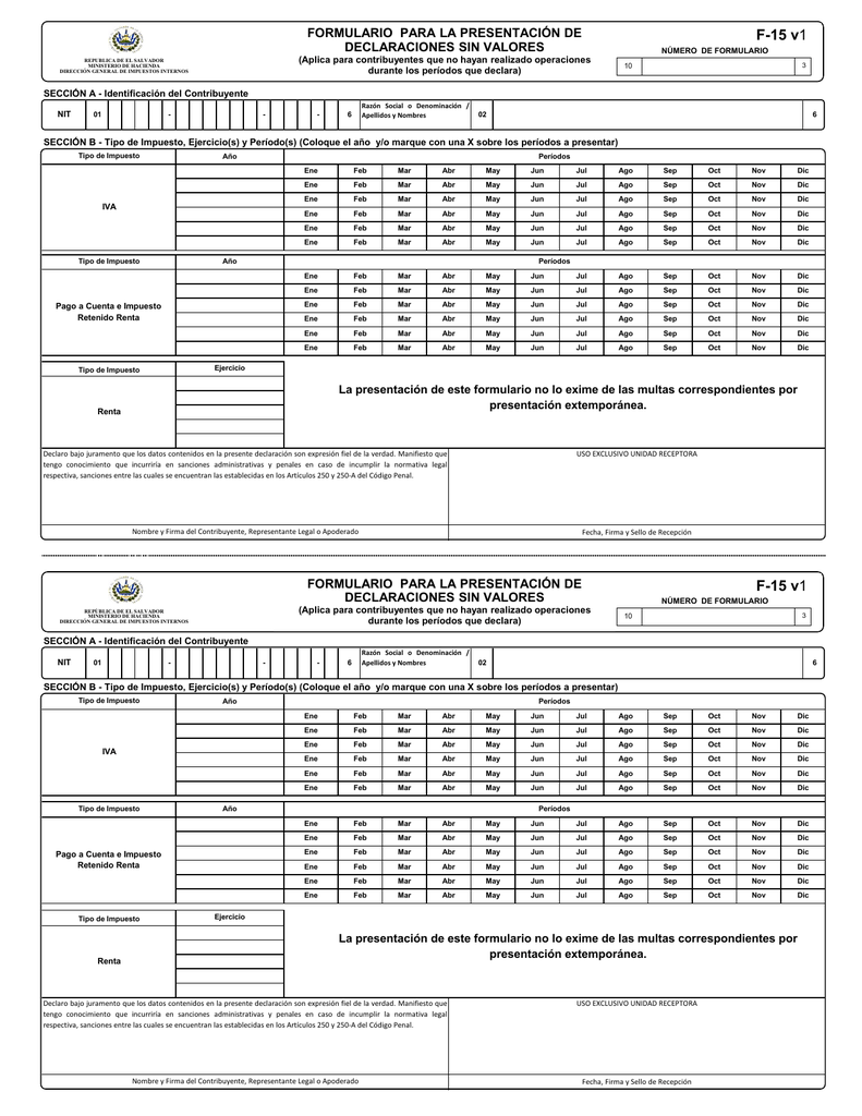 F-15 - Ministerio de Hacienda