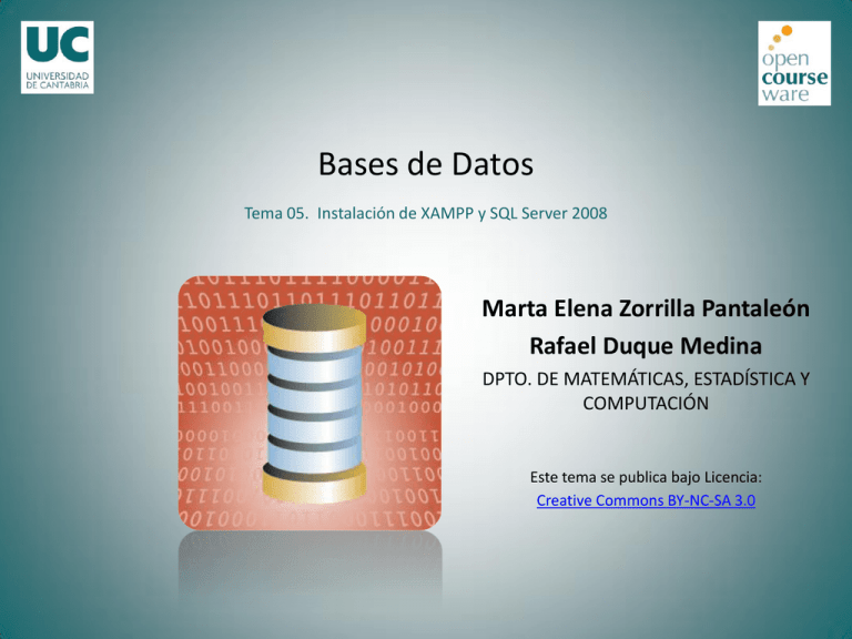 Instalacion de productos software