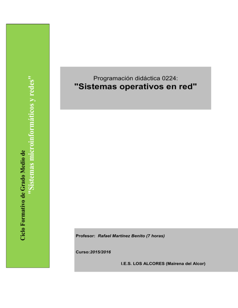 Sistemas operativos en red