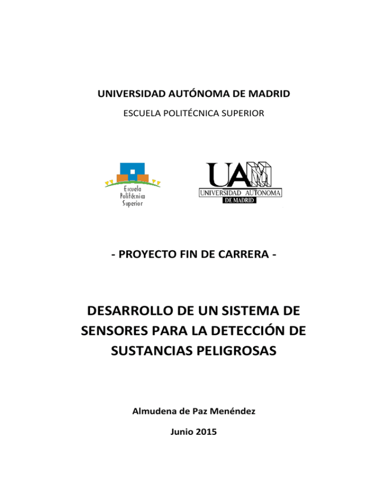 desarrollo de un sistema de sensores para la detección