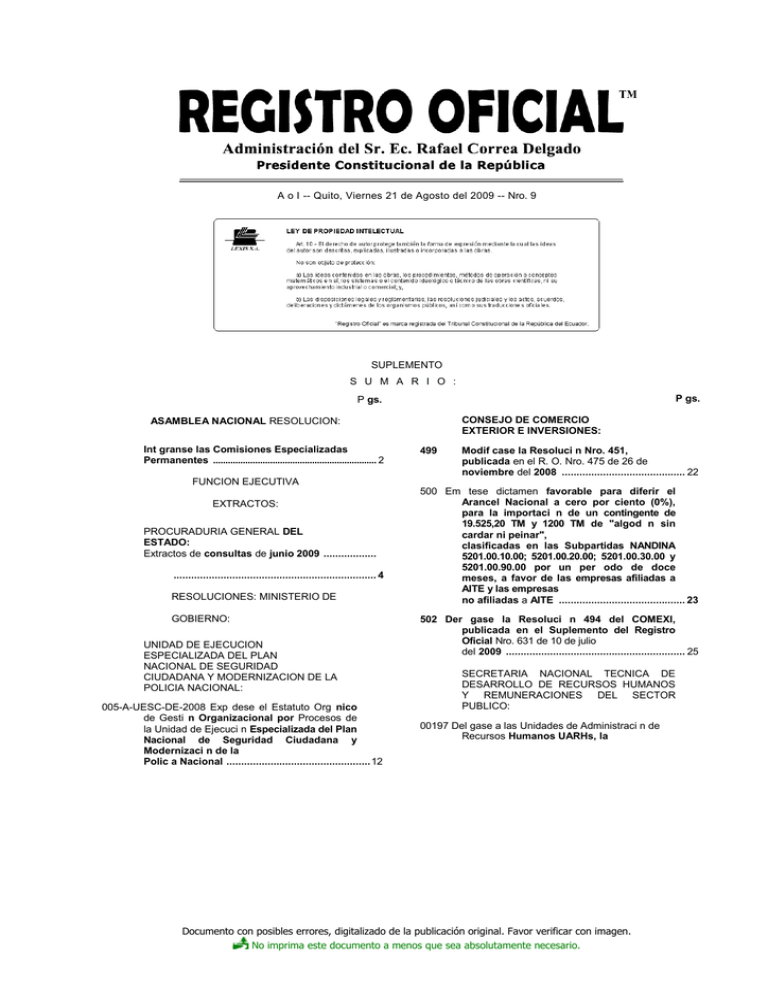 9 - Policía Nacional del Ecuador