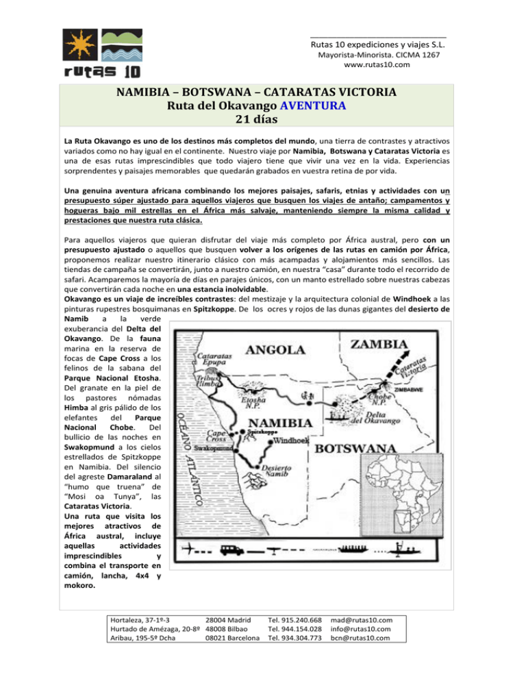 Ruta Okavango Aventura (Ficha técnica PDF, 1,46 MB)