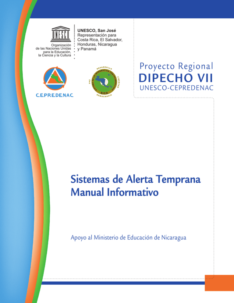 Sistemas de Alerta Temprana: Manual Informativo
