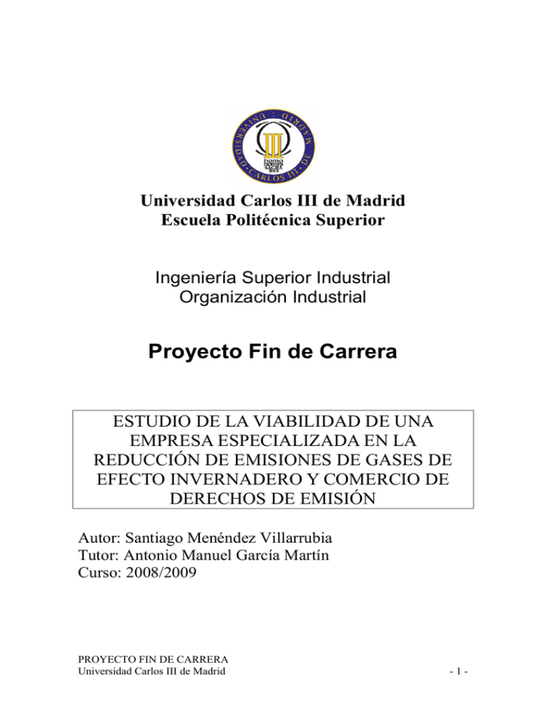 Proyecto Fin de Carrera - e