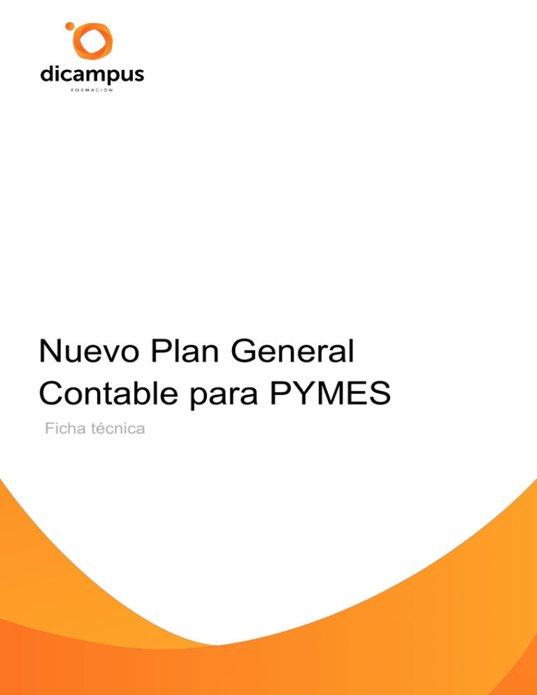 Nuevo Plan General Contable para PYMES