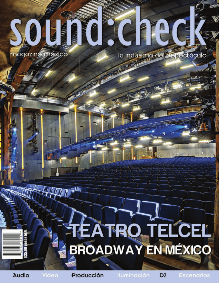 Teatro Telcel in Sound:check