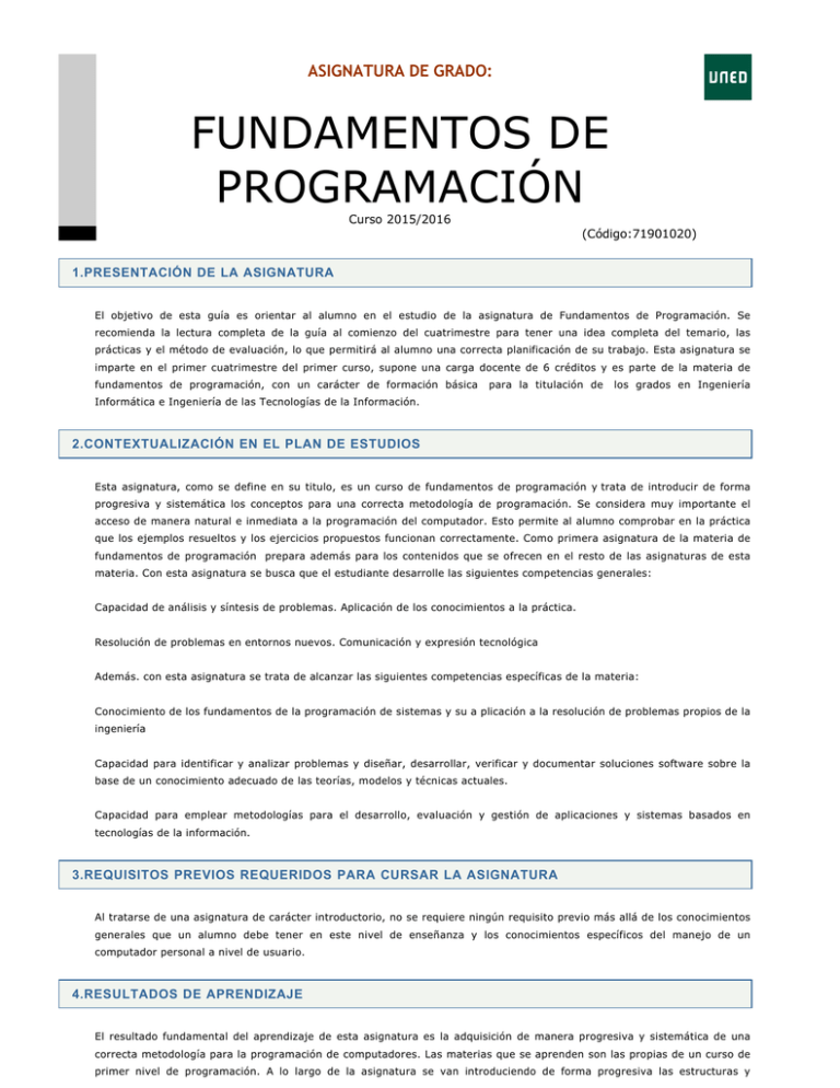 fundamentos de programación
