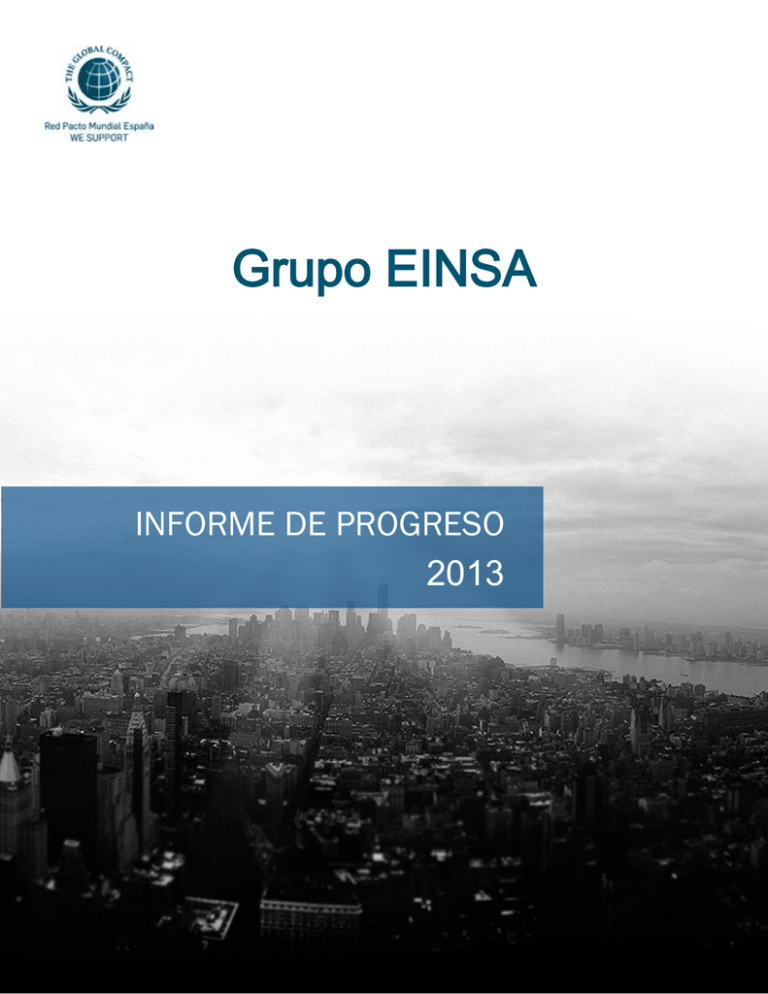 Grupo EINSA - UN Global Compact