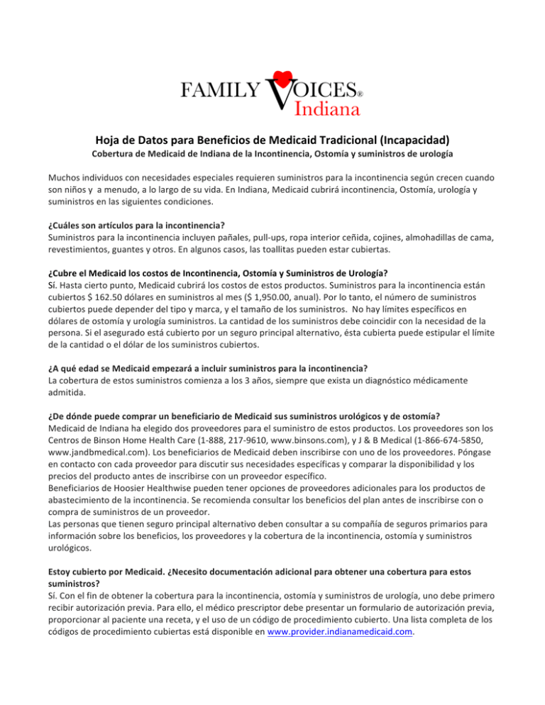 Cobertura de Medicaid Tradicional