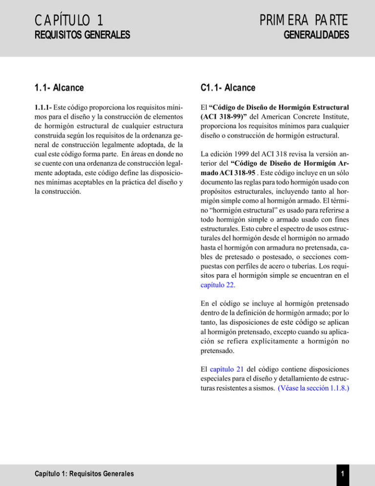 Código de Diseño de Hormigón Armado Basado en el ACI 318