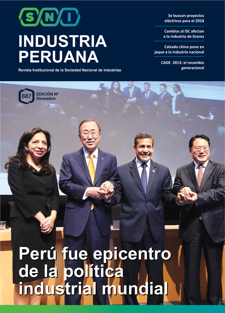 La industria peruana - Sociedad Nacional de Industrias