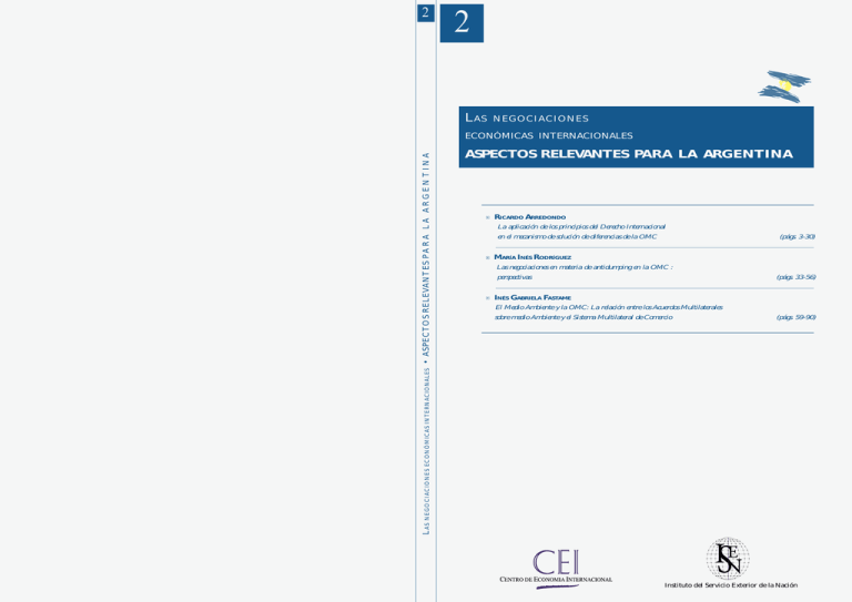 2 aspectos relevantes para la argentina