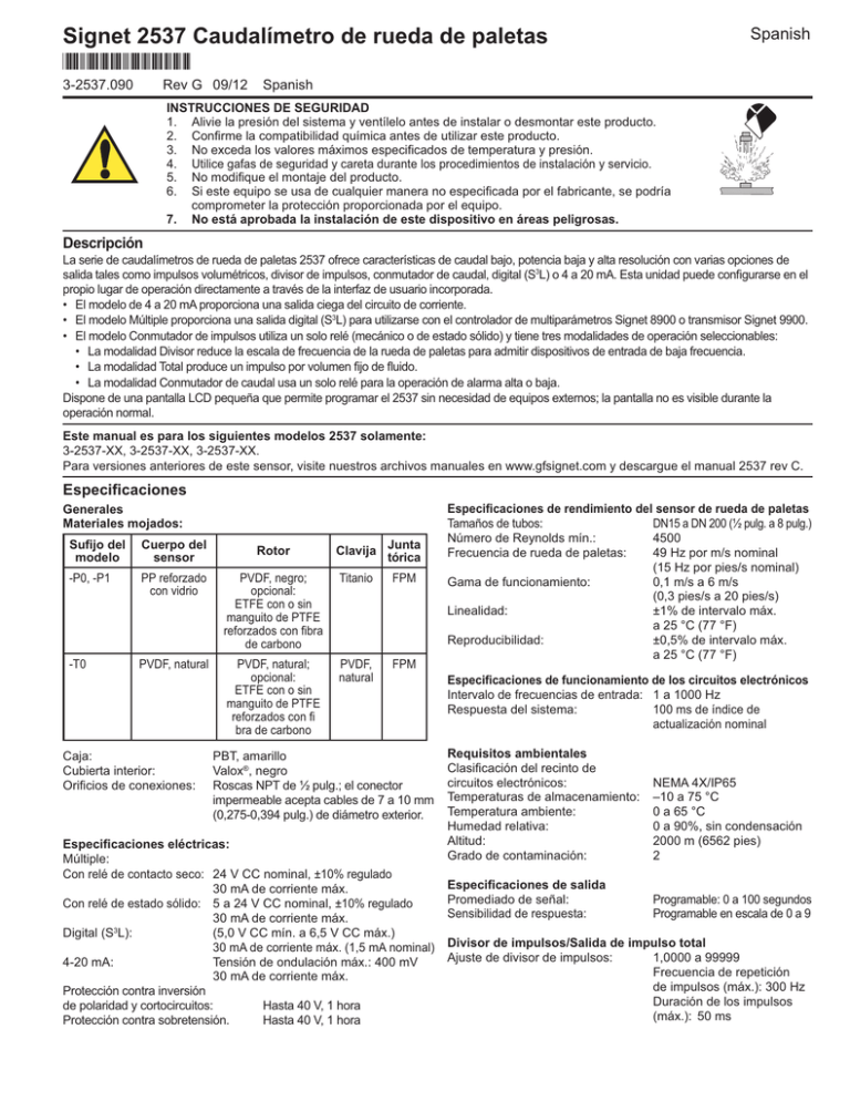 2537 rev G Spanish manual.indd